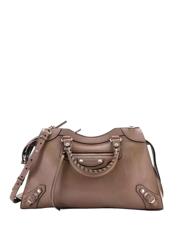 Balenciaga Neo Classic City Leather Small Tote Bag - Neutrals