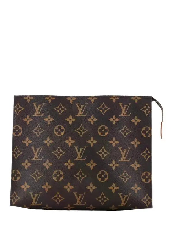 LOUIS VUITTON Toiletry Pouch 26 Monogram Canvas - Brown