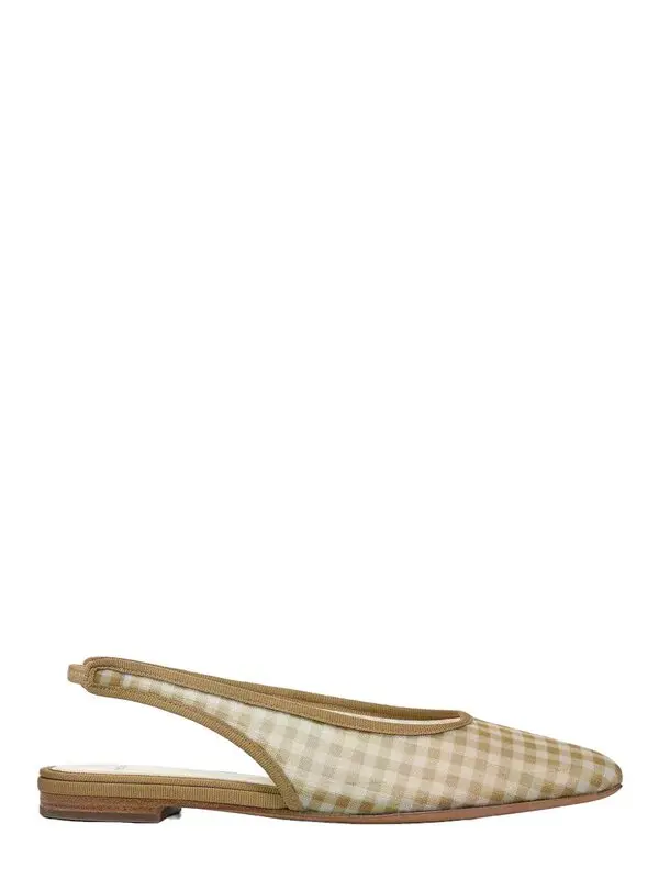 Vince Daphne Gingham Pumps - Neutrals