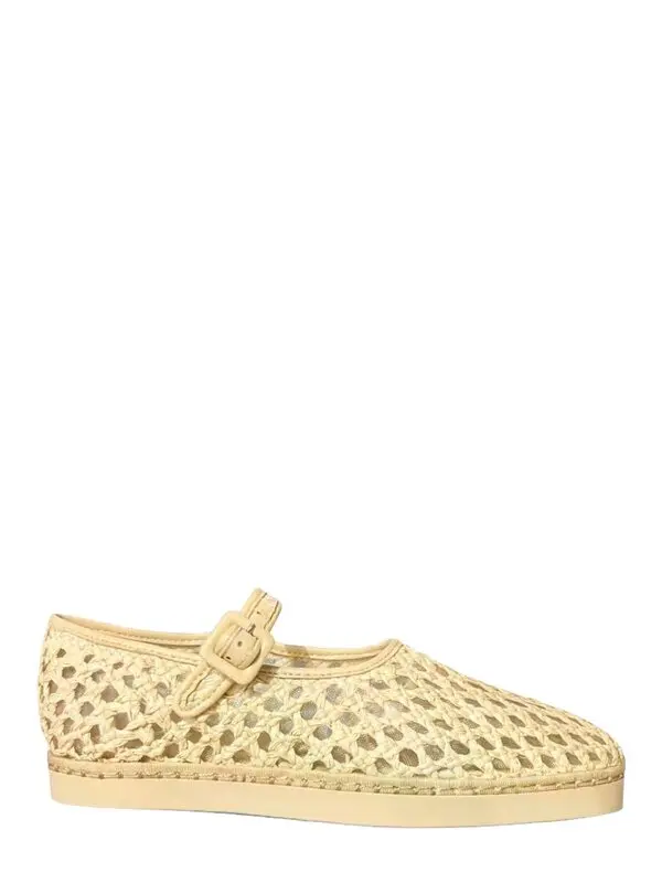 LOEFFLER RANDALL Rita Mary Jane Ballet Flats - Neutrals