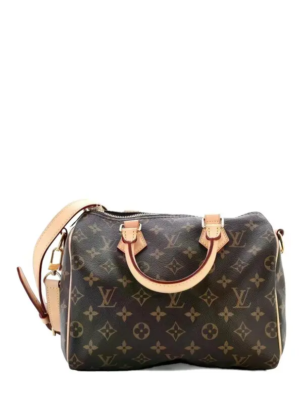 LOUIS VUITTON Speedy Bandouliere 25 Satchel - Brown