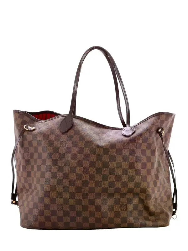 LOUIS VUITTON Neverfull Damier Gm Tote Bag - Brown