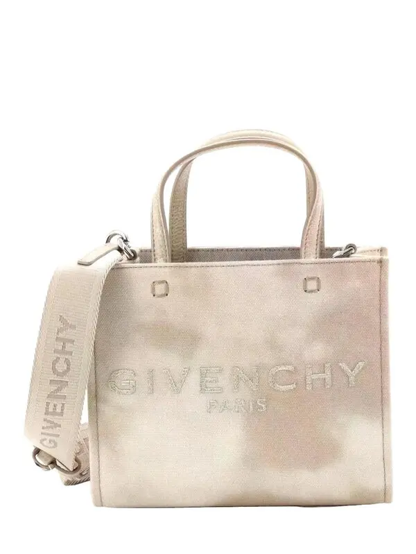 Givenchy G-canvas Mini Tote - Neutrals