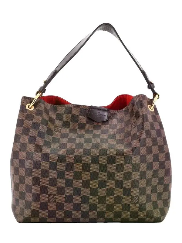 LOUIS VUITTON Graceful Handbag Damier Pm Hobo Bag - Brown