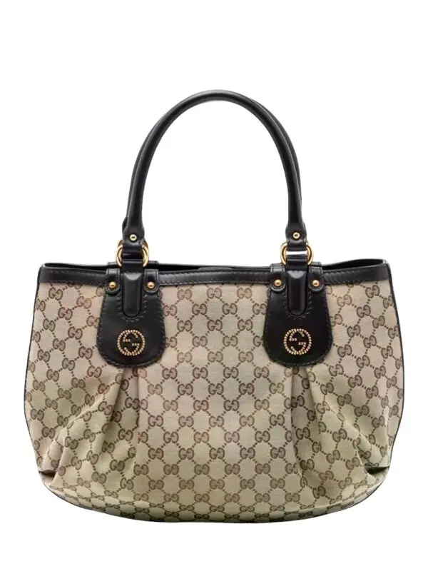 Gucci Gg Canvas Scarlett Tote Bag - Neutrals