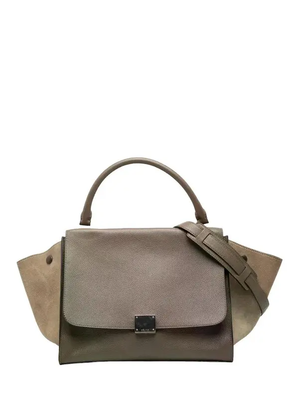 Celine 2013 Medium Trapeze Satchel - Brown