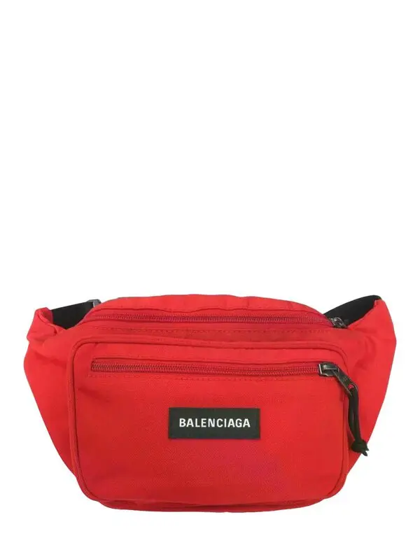 Balenciaga 2018 Nylon Explorer Belt Bag - Red