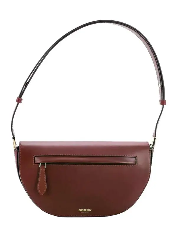 Burberry Olympia Flap Shoulder Bag - Red