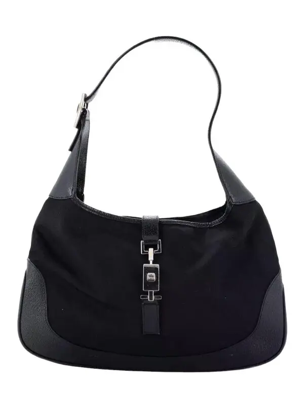 Gucci Vintage Jackie Hobo Medium Shoulder Bag - Black