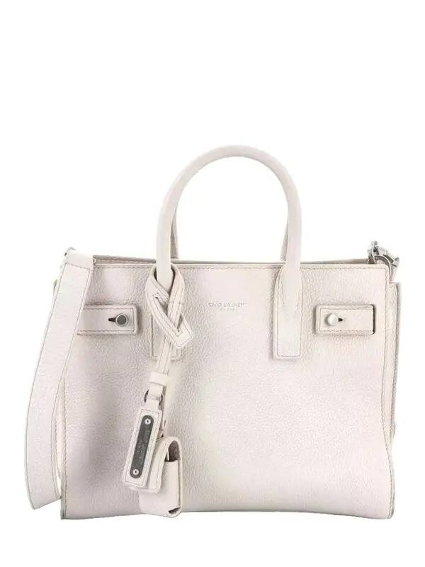 Saint Laurent Sac De Jour Souple Nano Tote Bag - Neutrals