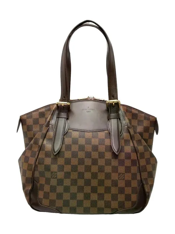 LOUIS VUITTON Damier Ebene Verona Mm Shoulder Bag - Brown