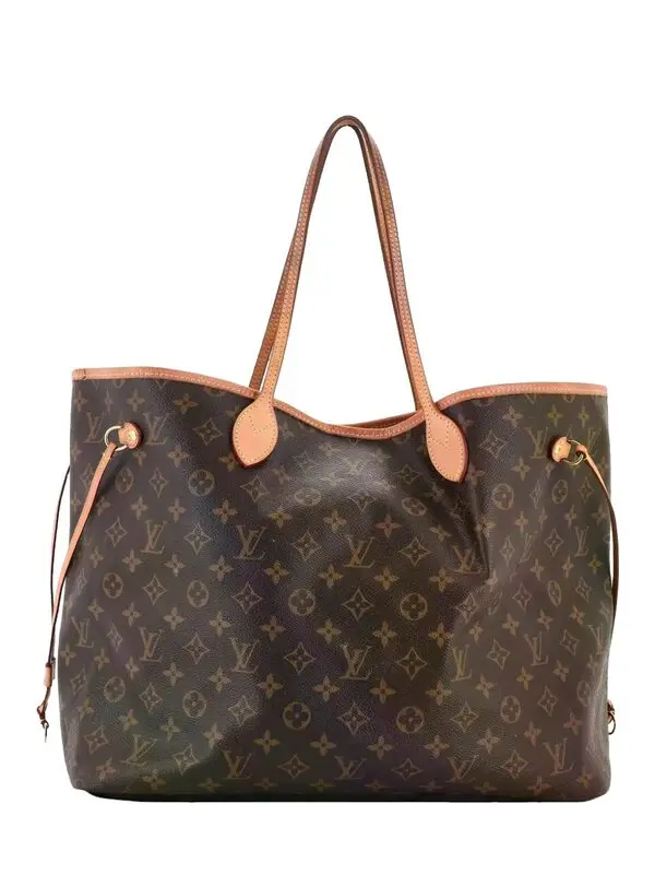 LOUIS VUITTON Neverfull Gm Monogram Canvas Tote Bag - Brown