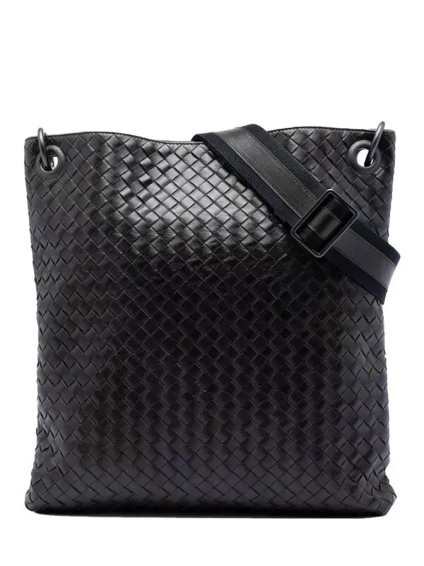 Bottega Veneta Nappa Intrecciato Vn Crossbody Bag - Brown