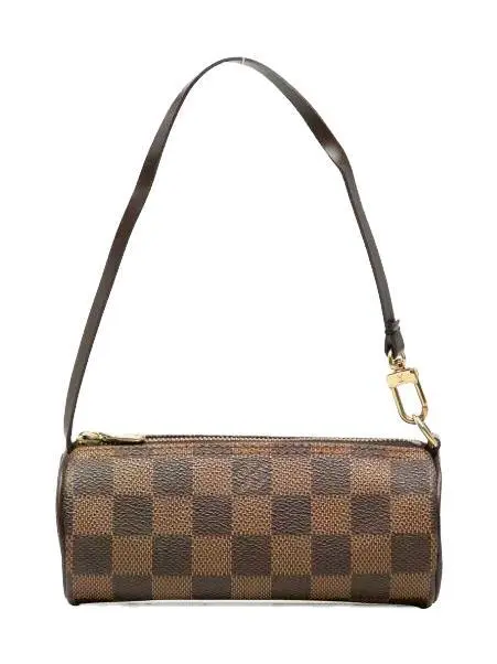 LOUIS VUITTON 1990-2026 Damier Ebene Papillon Pochette - Brown