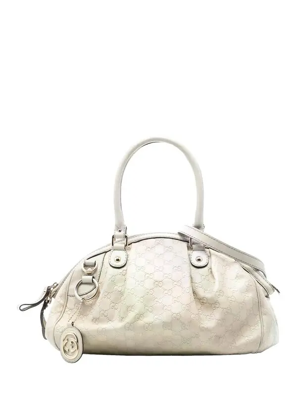 Gucci Sima Sukey Satchel - Neutrals
