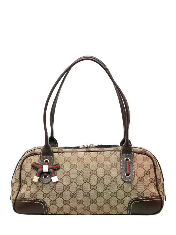 Gucci Gg Canvas Princy Shoulder Bag - Neutrals