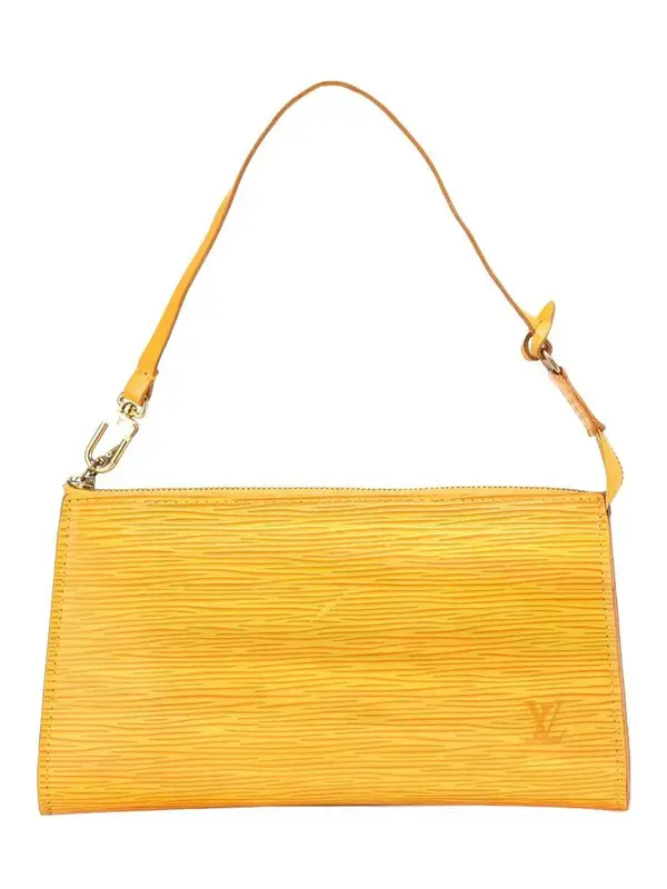 LOUIS VUITTON 1995 Epi Pochette Accessoires - Yellow