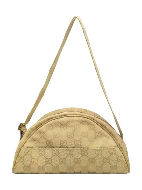 Gucci Gg Canvas Shoulder Bag - Neutrals