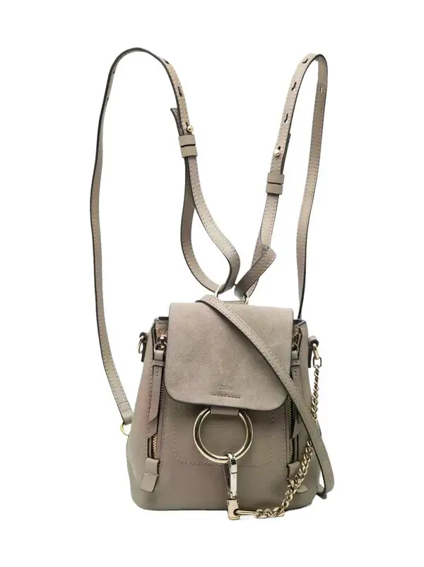 Chloé 2017 Mini Faye Backpack - Brown