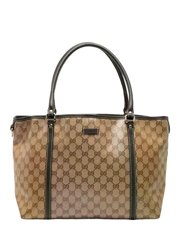 Gucci Gg Crystal Joy Tote - Neutrals