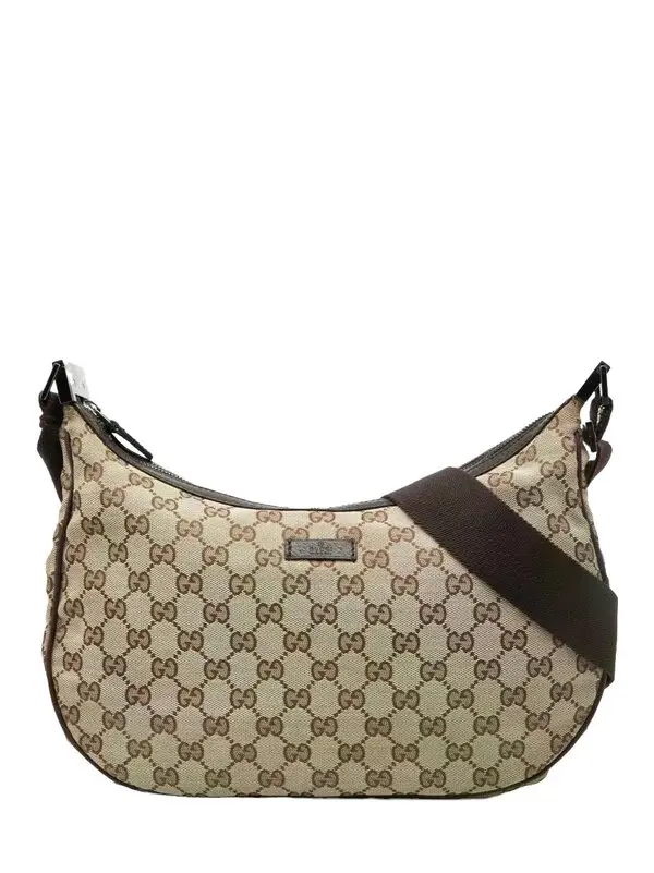 Gucci Gg Canvas Crossbody Bag - Neutrals