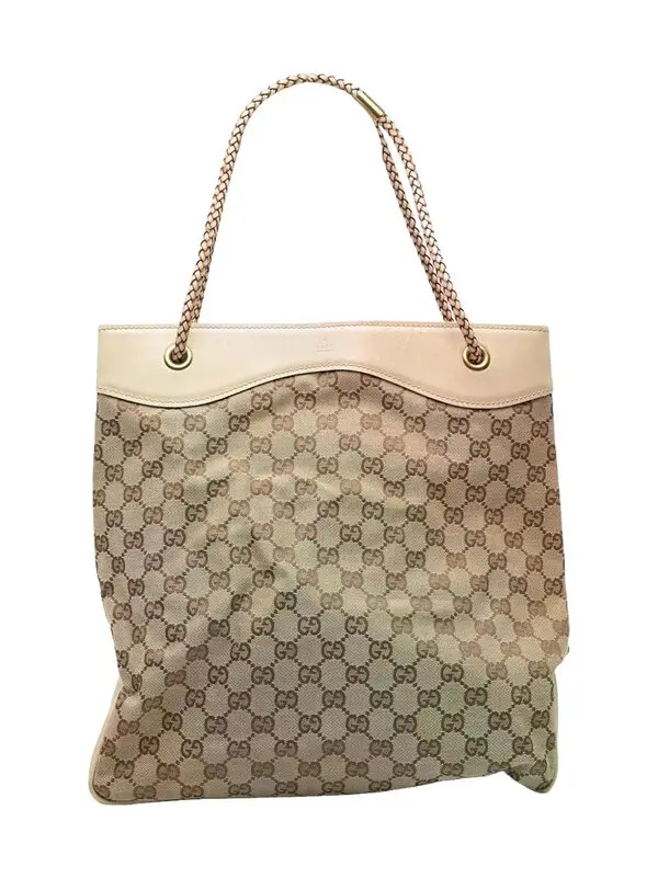 Gucci Gg Canvas Gifford Tote Bag - Neutrals