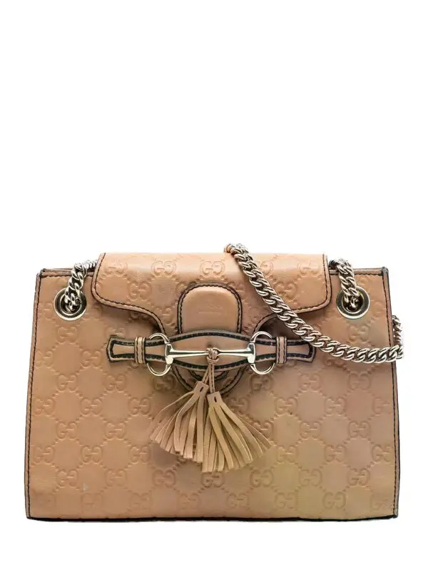 Gucci Small Sissima Emily Shoulder Bag - Neutrals