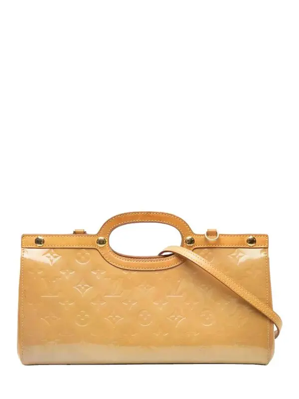 LOUIS VUITTON 2005 Monogram Vernis Roxbury Drive Satchel - Neutrals