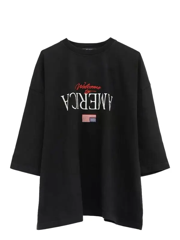 WILLY CHAVARRIA Embroidered T-shirt - Black