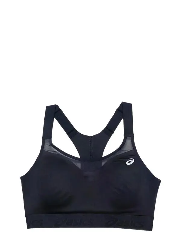 Asics Road Combination Mesh Panel Bra - Blue