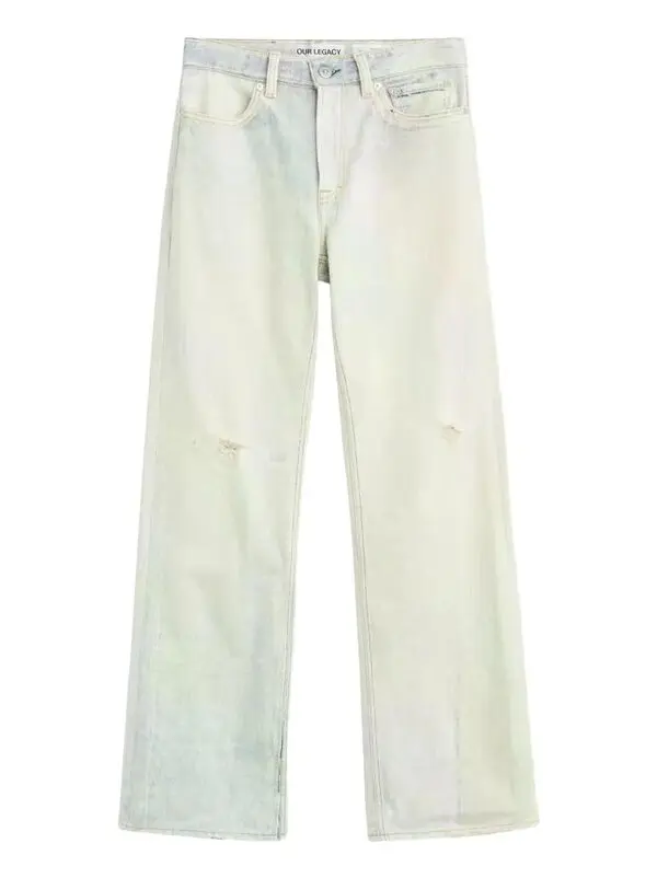 Our Legacy Wata Cut Trousers - Neutrals