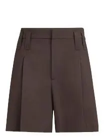 Brunello Cucinelli Formal Short With Monili - Cocoa
