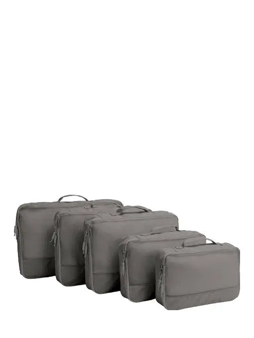 HEYS Ecotex® 5-piece Packing Cube Set - Grey Stone