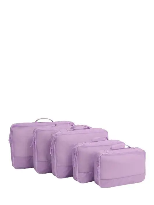 HEYS Ecotex® 5-piece Packing Cube Set - Lilac Blossom