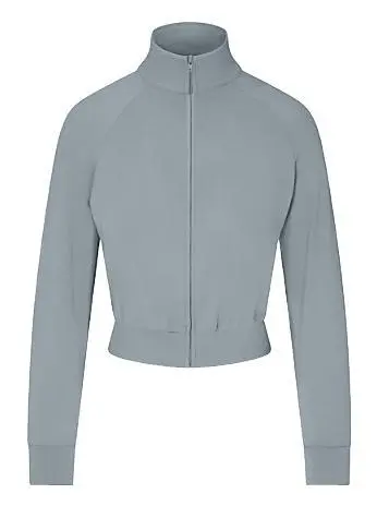 NIKESKIMS Airy Cropped Track Jacket - Washed Pacific