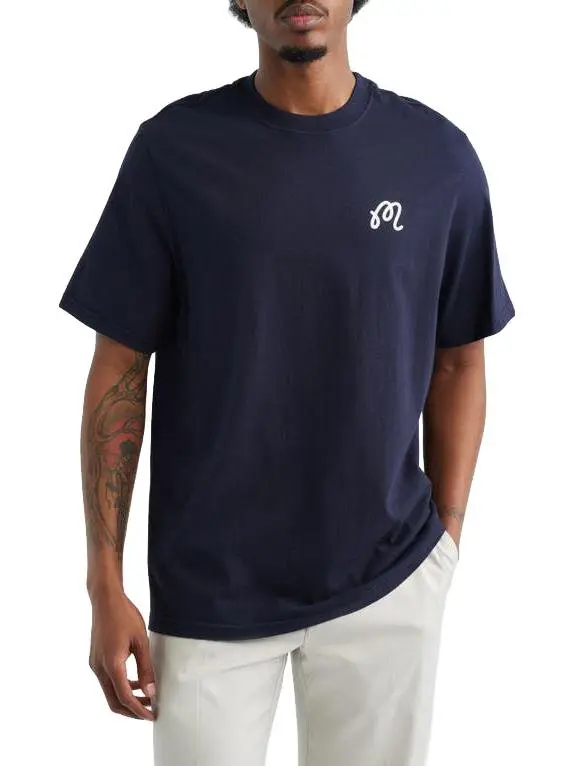 MALBON Bermuda Origin Graphic T-shirt - Midnight