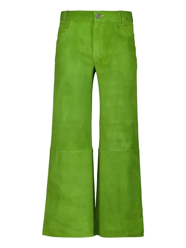 Stouls Lilou Stretch Leather Pants - Green