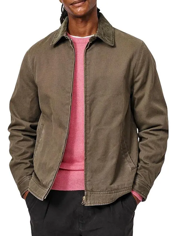 AUBIN Harrington Utility Jacket - Khaki