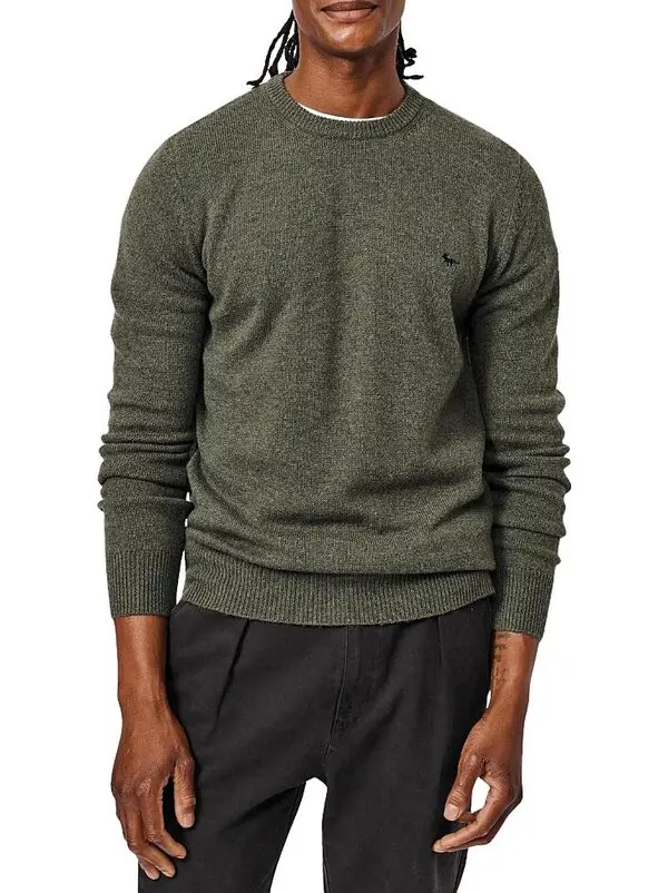 AUBIN Westbourne Crew Neck Sweater - Dark Khaki