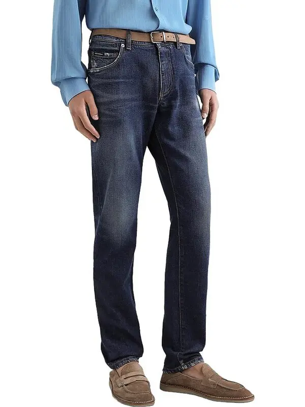 Dolce & Gabbana Slim Fit Jeans - Dark Blue