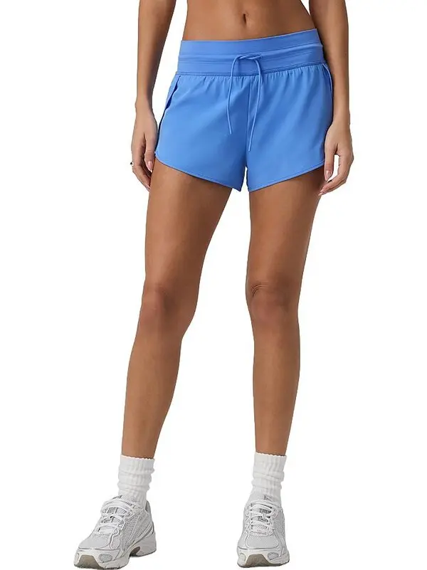 Vuori Daily Speed Short - Riviera Blue