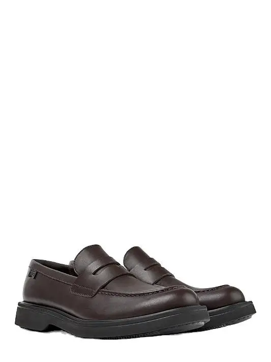 Camper Norman Leather Moccasins - Brown