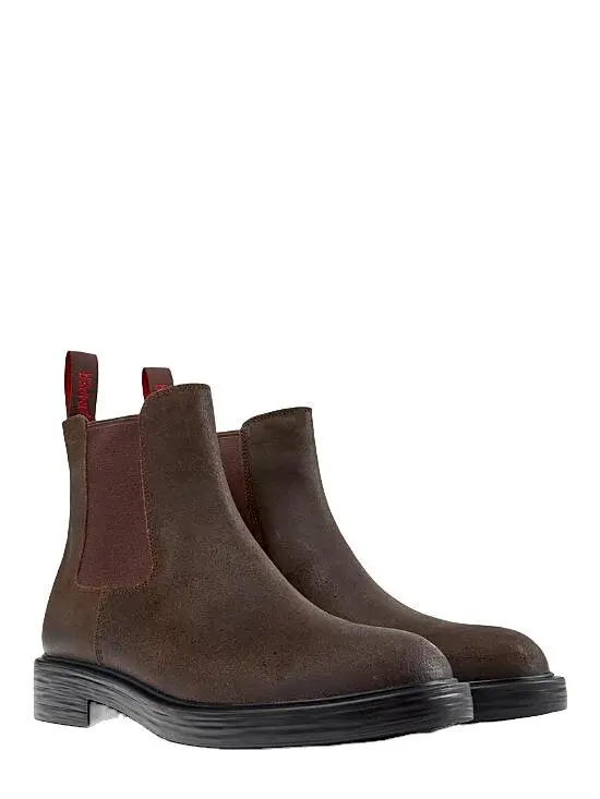Camper Dean Leather Chelsea Boots - Brown