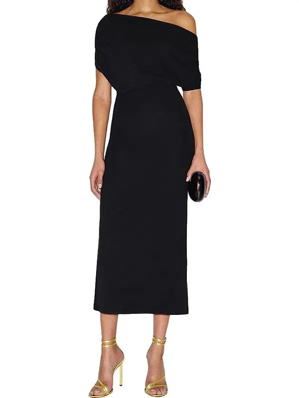 REFORMATION Iris Knit Dress - Black