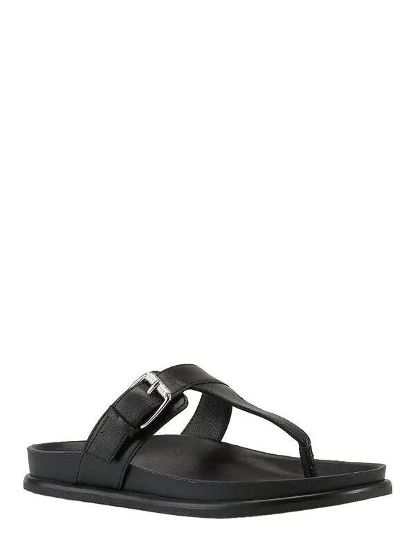 VAGABOND SHOEMAKERS Effie Leather Thong Sandals - Black