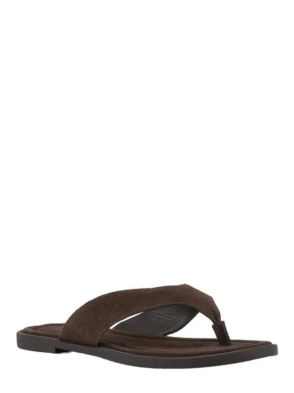 VAGABOND SHOEMAKERS Zaida Suede Thong Sandals - Java