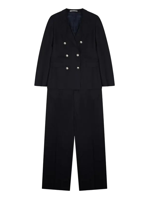 Tagliatore Wool Two-piece Suit - Blue