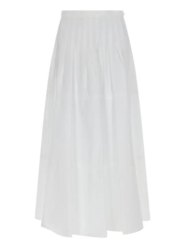 Max Mara Opera Long Skirt - White