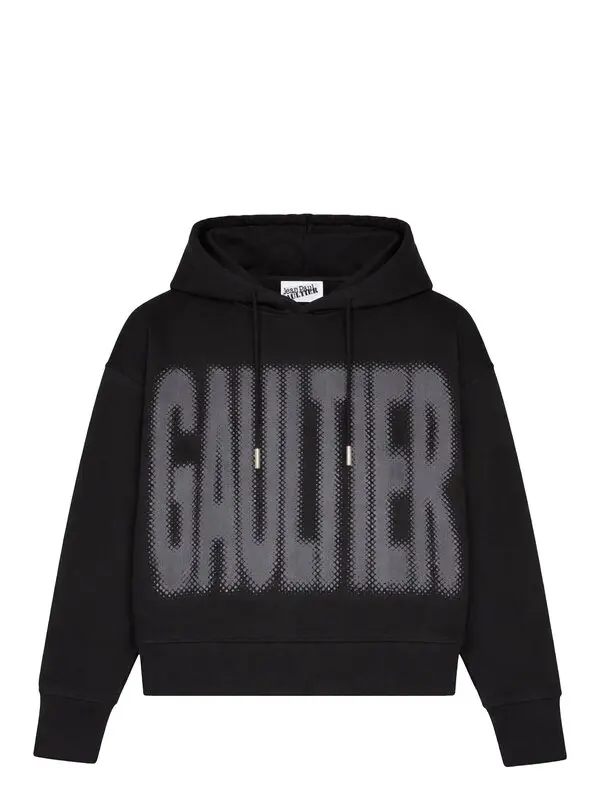 JEAN PAUL GAULTIER Felpa Con Logo - Black