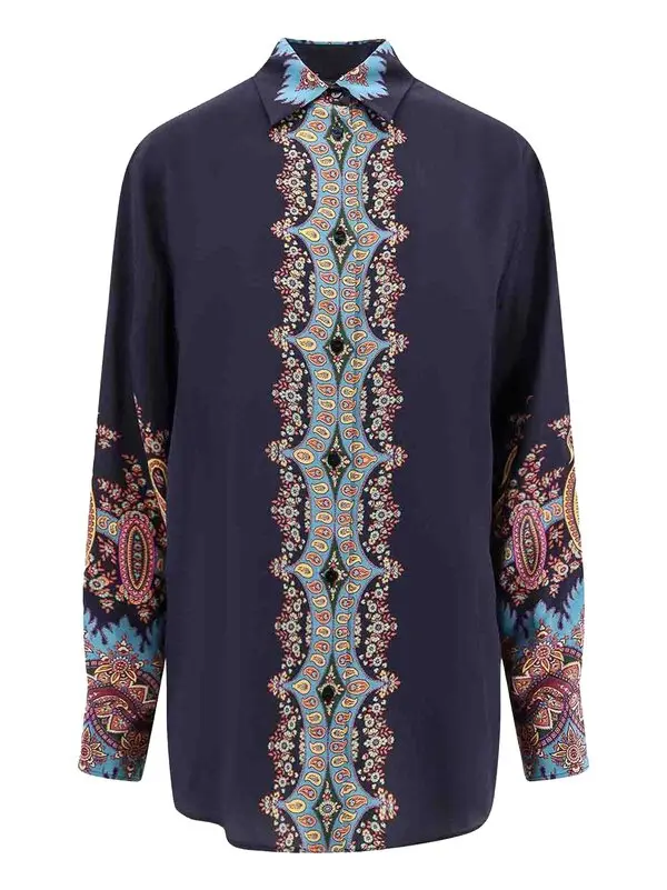 Etro Floral Print Shirt - Multicolour